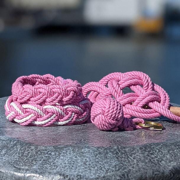 Monkey Fist Key Chain, Modern, Choose from 18 colors - Mystic Knotwork