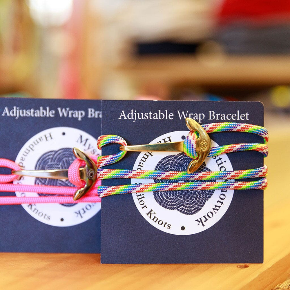 Adjustable Anchor Wrap, Bracelet or Anklet 14 Color Options - Mystic ...