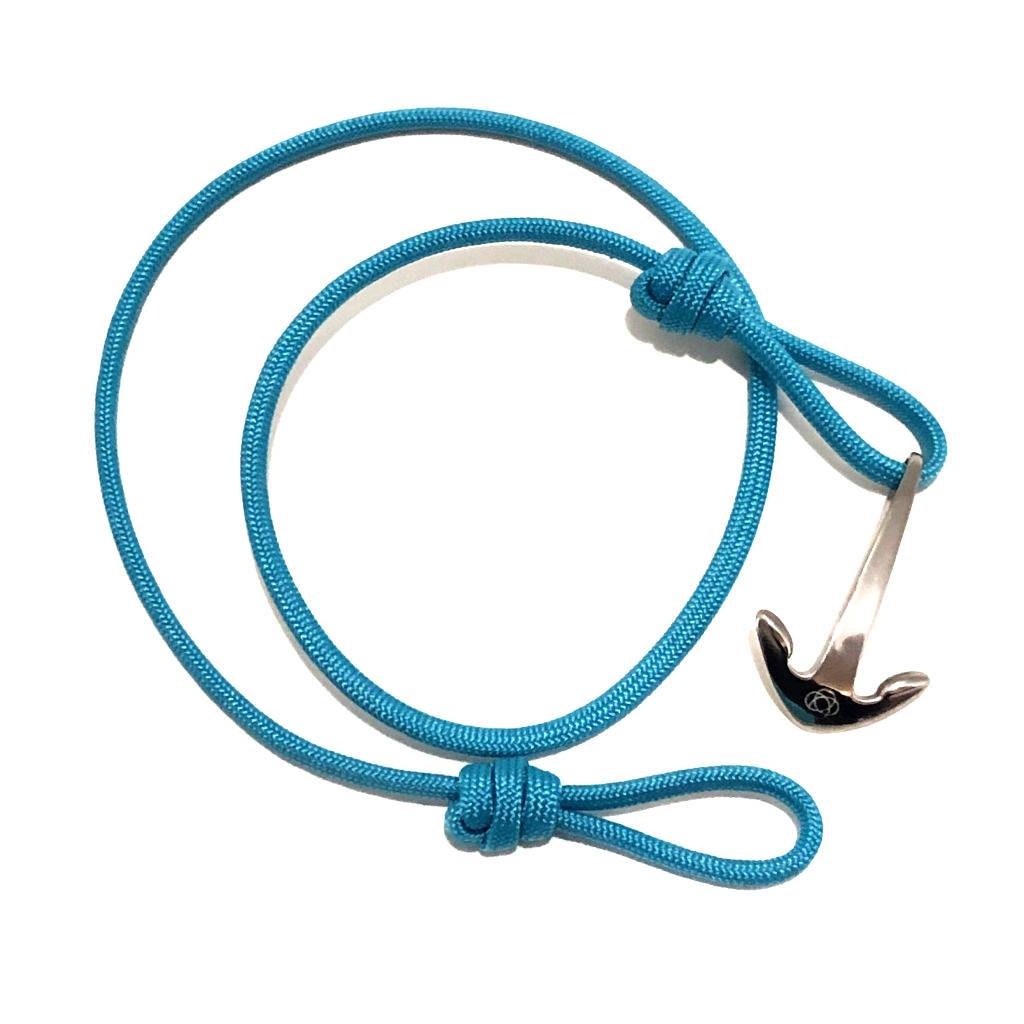 Turquoise Adjustable Anchor Wrap Use as a Bracelet, Anklet, or Necklac ...